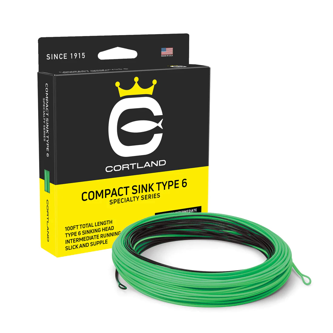 Compact Sink Type 6 Fly Line — Precisionflyandtackle