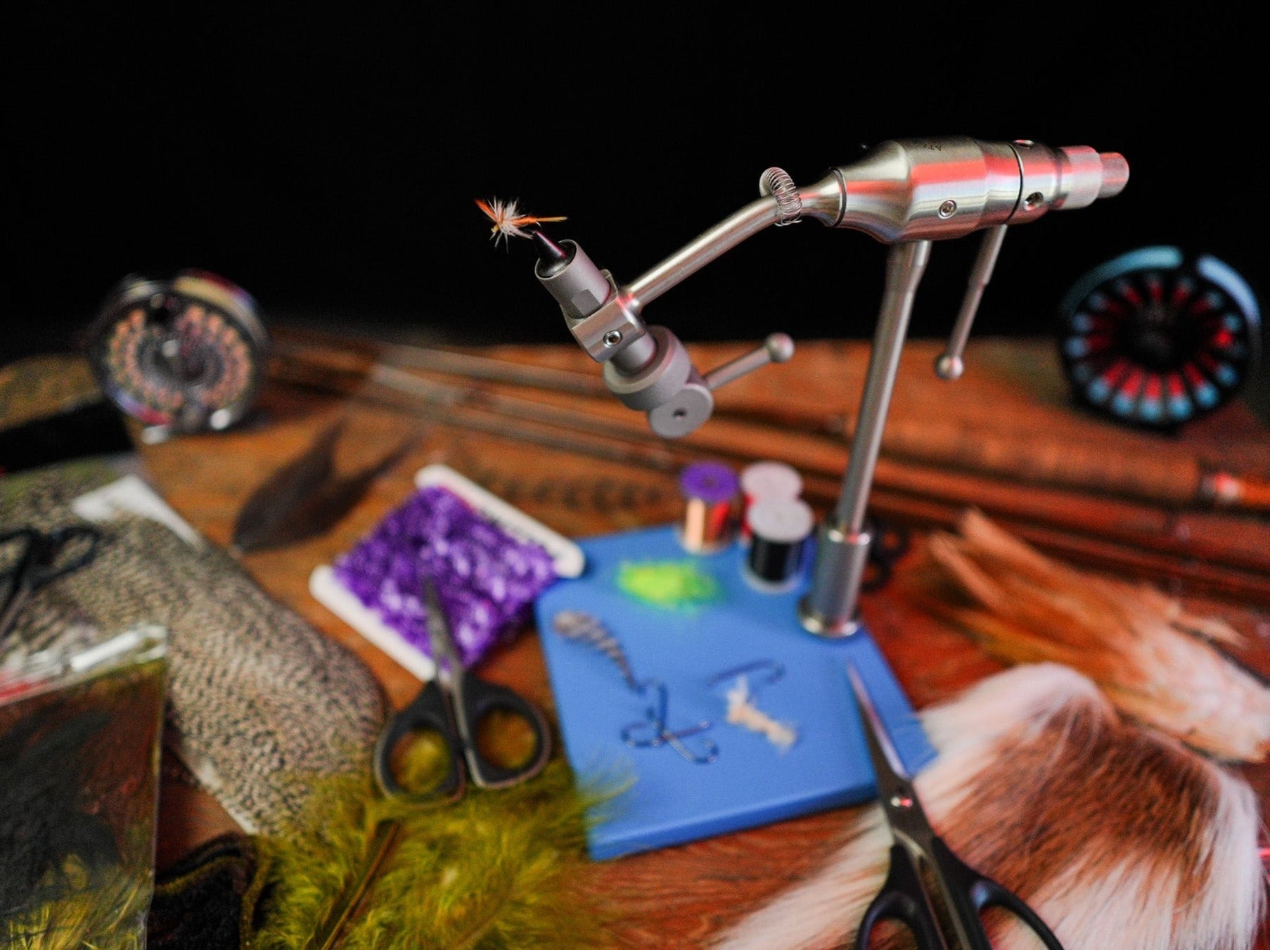 Rambler Co. Atlas® Fly Tying Vise — Precisionflyandtackle