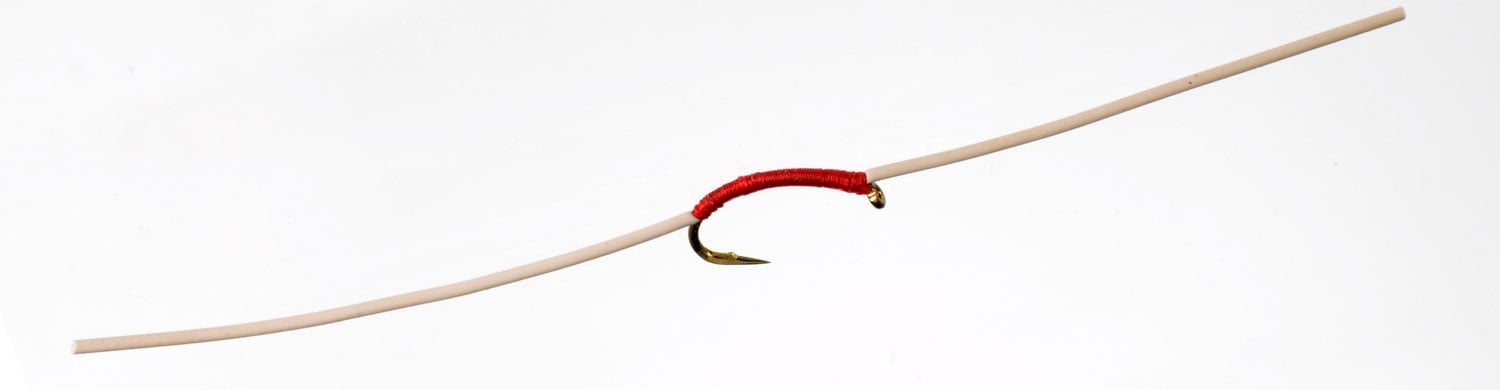 Fight Club Worm - Tan with Red — Precisionflyandtackle