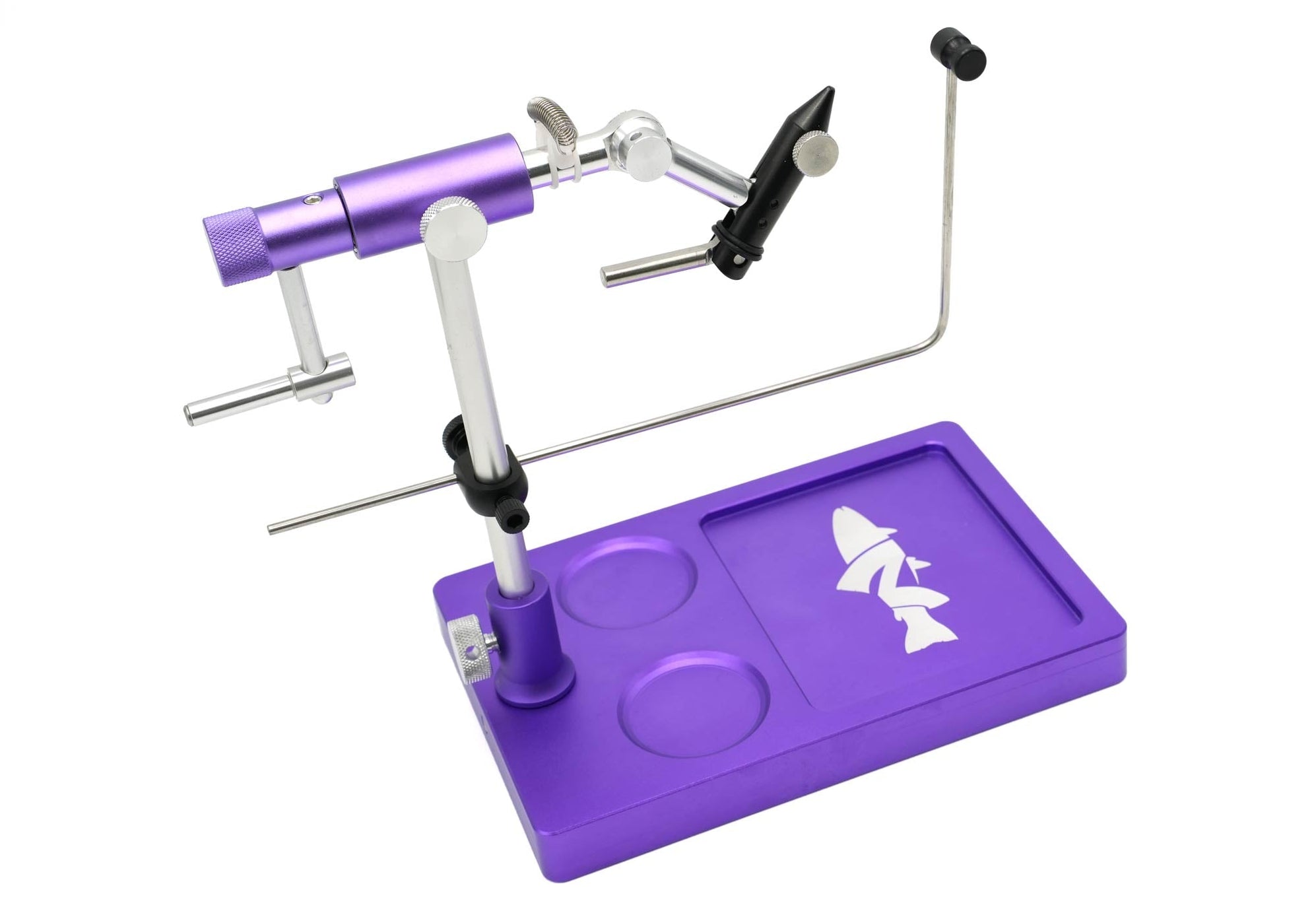 NIRVANA V2 Rotary Fly Tying Vise w/base — Precisionflyandtackle