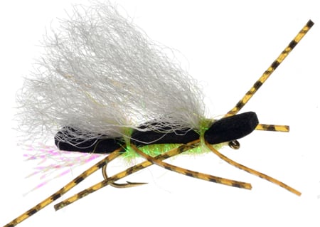 Chubby Chernobyl - Black & Yellow — Precisionflyandtackle