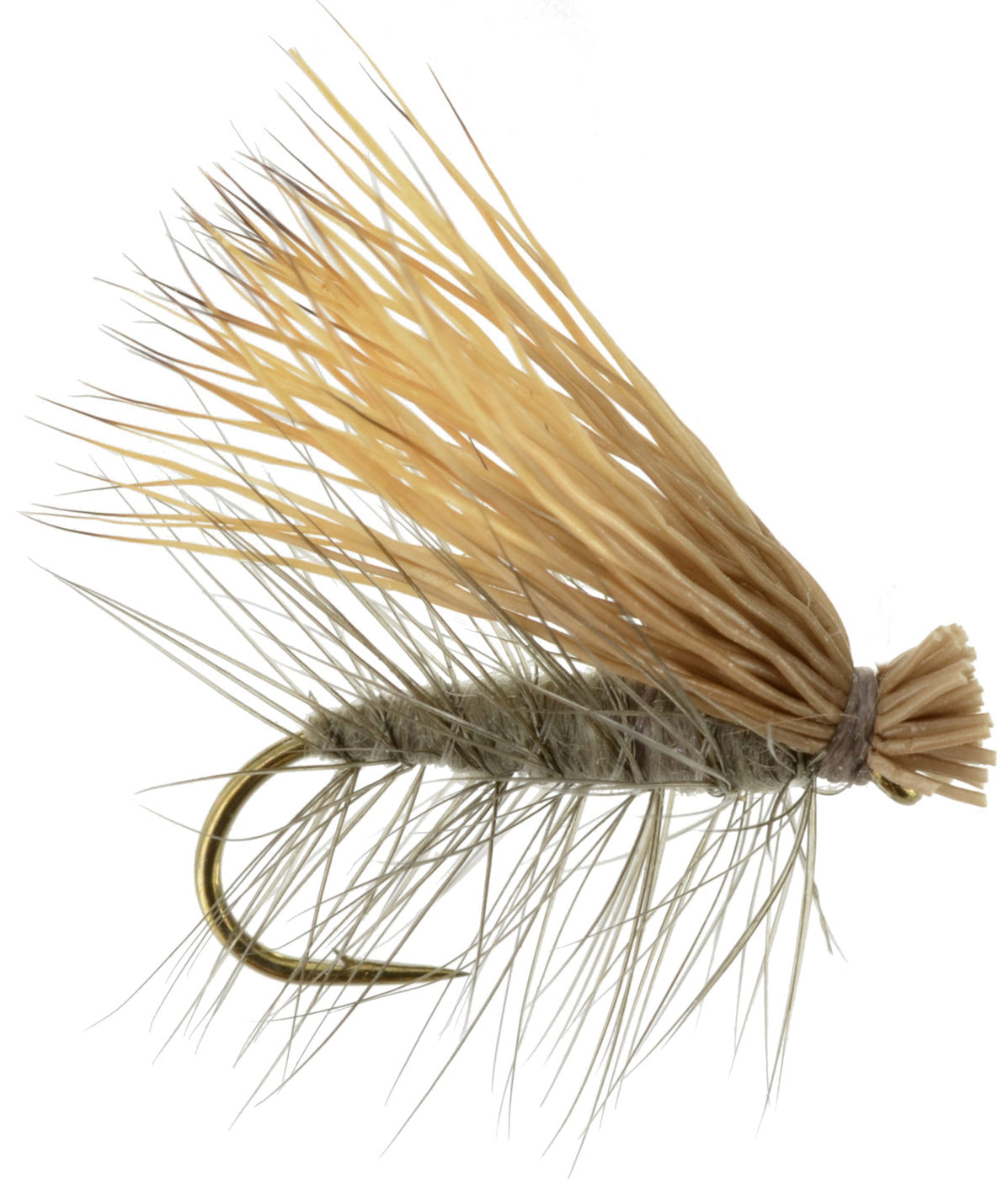 Elk Hair Caddis - Grey — Precisionflyandtackle