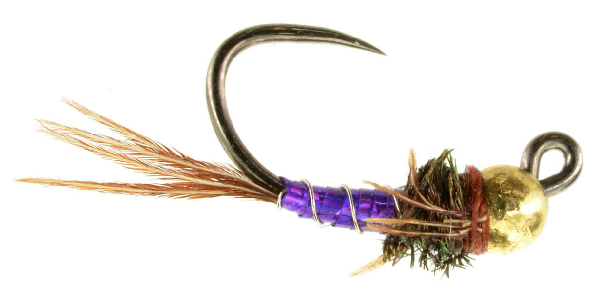 Jiggy Lightning Bug - Purple TB — Precisionflyandtackle