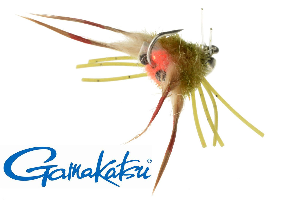 Kung Fu Crab - Olive & Tan — Precisionflyandtackle
