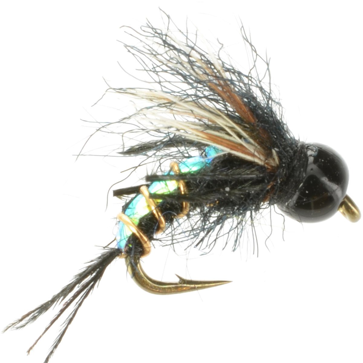 Gardner's Never Bug - Black - Tungsten Bead — Precisionflyandtackle