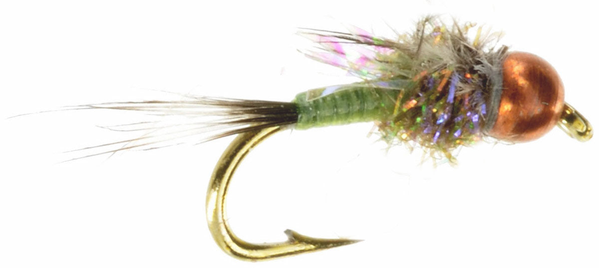 Panty Dropper Nymph - Green (Pseudo Baetis) — Precisionflyandtackle
