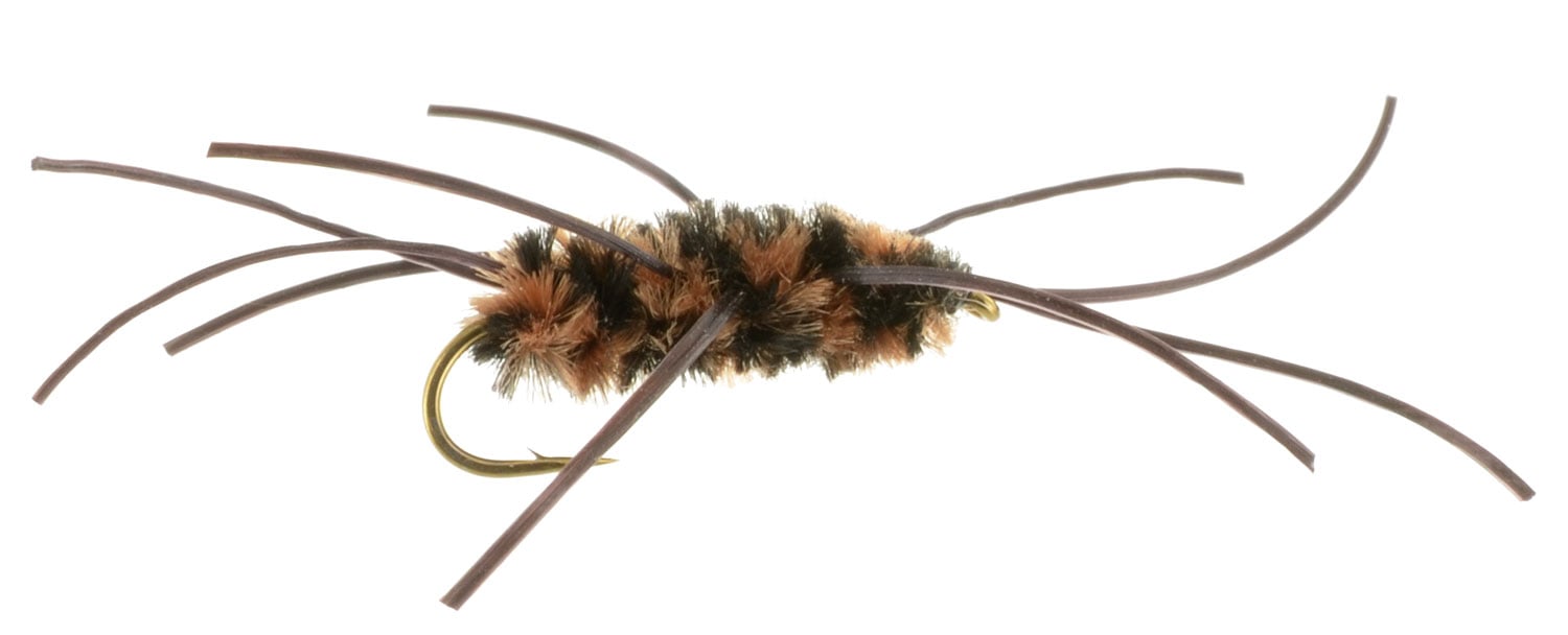 Pat's Rubberleg Stonefly - Coffee — Precisionflyandtackle