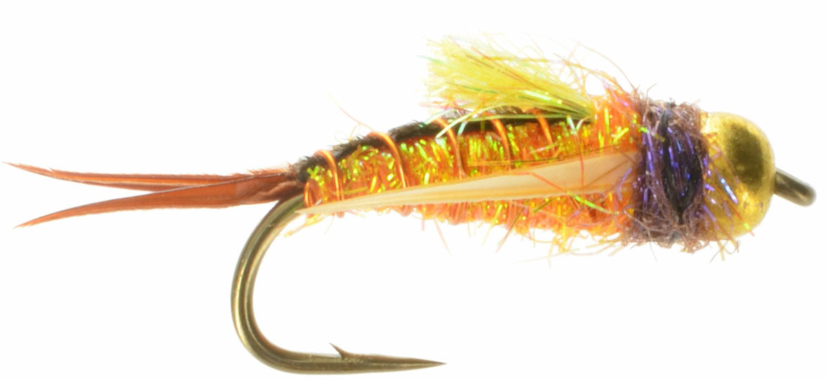 Psycho Prince Nymph - Yellow — Precisionflyandtackle