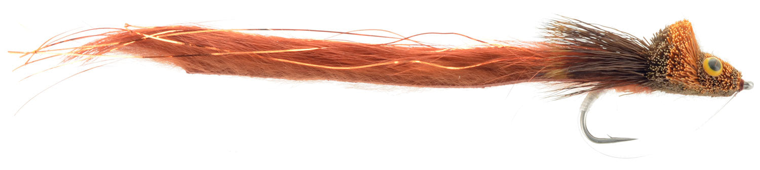Rabbit Strip Diver - Rust & Brown — Precisionflyandtackle
