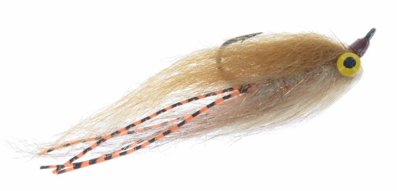 Po Boy Redfish Fly - Brown & Tan — Precisionflyandtackle