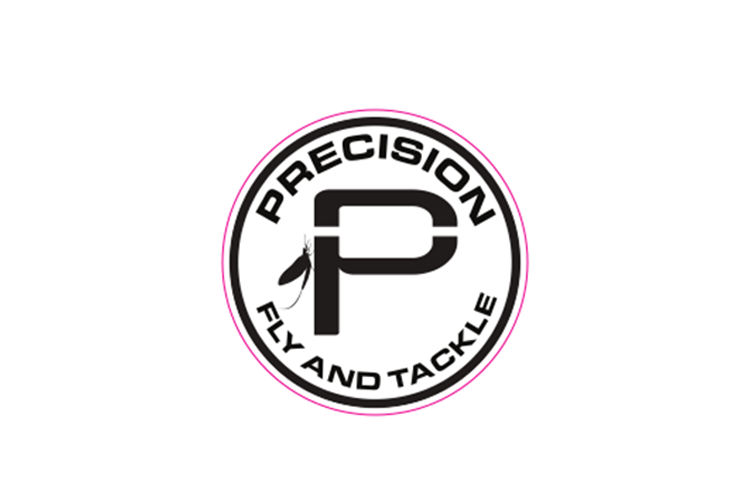 Precision Round Badge Sticker — Precisionflyandtackle